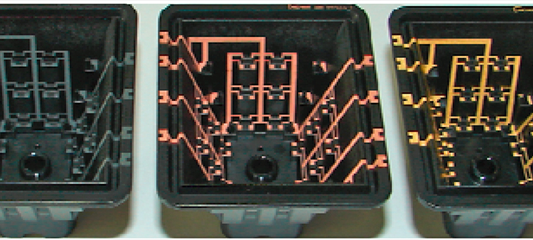 3-dimensional soldering process for a MID (molded interconnect device ...